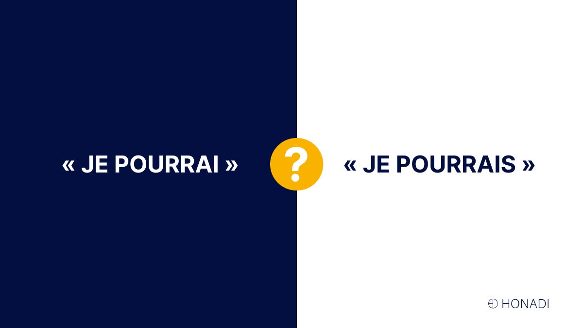 Écrit-on « je pourrai » ou « je pourrais